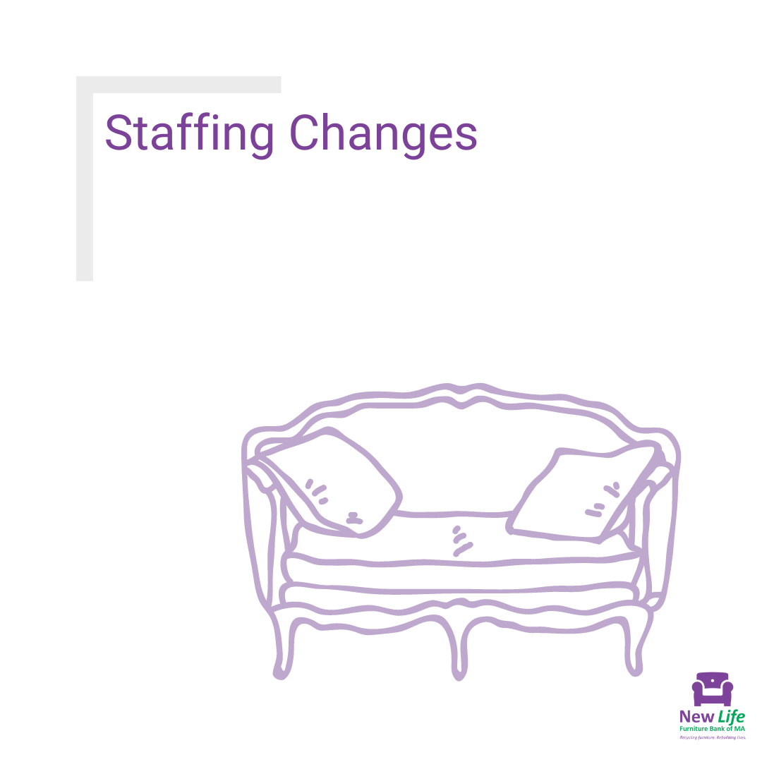 Staffing Changes – New Life Furniture Bank of MA